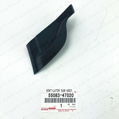 NEW GENUINE TOYOTA 10-15 PRIUS COWL-SIDE COVER PASSENGER RIGHT 55083 ...