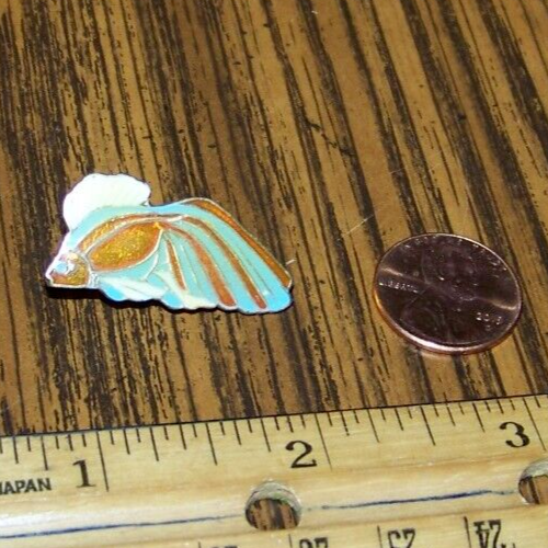 Tropical Fish Pin Vintage 1980's "Tropical Fish Style #3" (Small ...