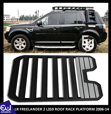 DEFENDER STYLE ROOF RAIL RACK PLATFORM BASKET FOR LAND ROVER FREELANDER ...