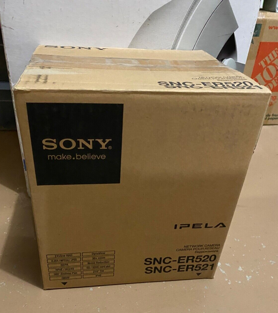 Sony SNC-ER520 B Ipela Security Network Camera 36x Optical PTZ Day ...