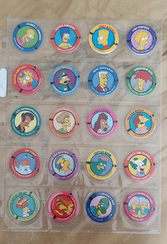 The Simpsons 1994 Skybox Pogs - Complete Character Philippines | Ubuy