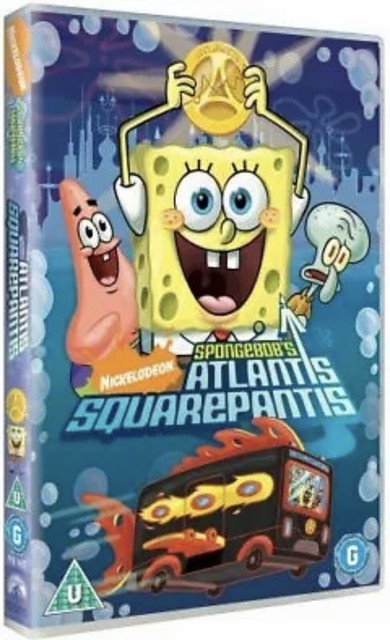 Spongebob Squarepants - Atlantis Squarepantis (DVD, 2008) for sale ...