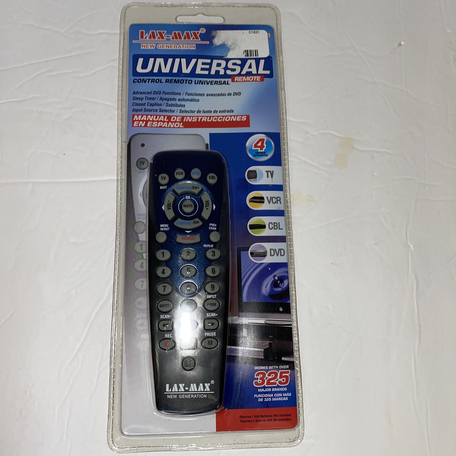 Lax-max LI-Z414 Universal Remote Control | eBay