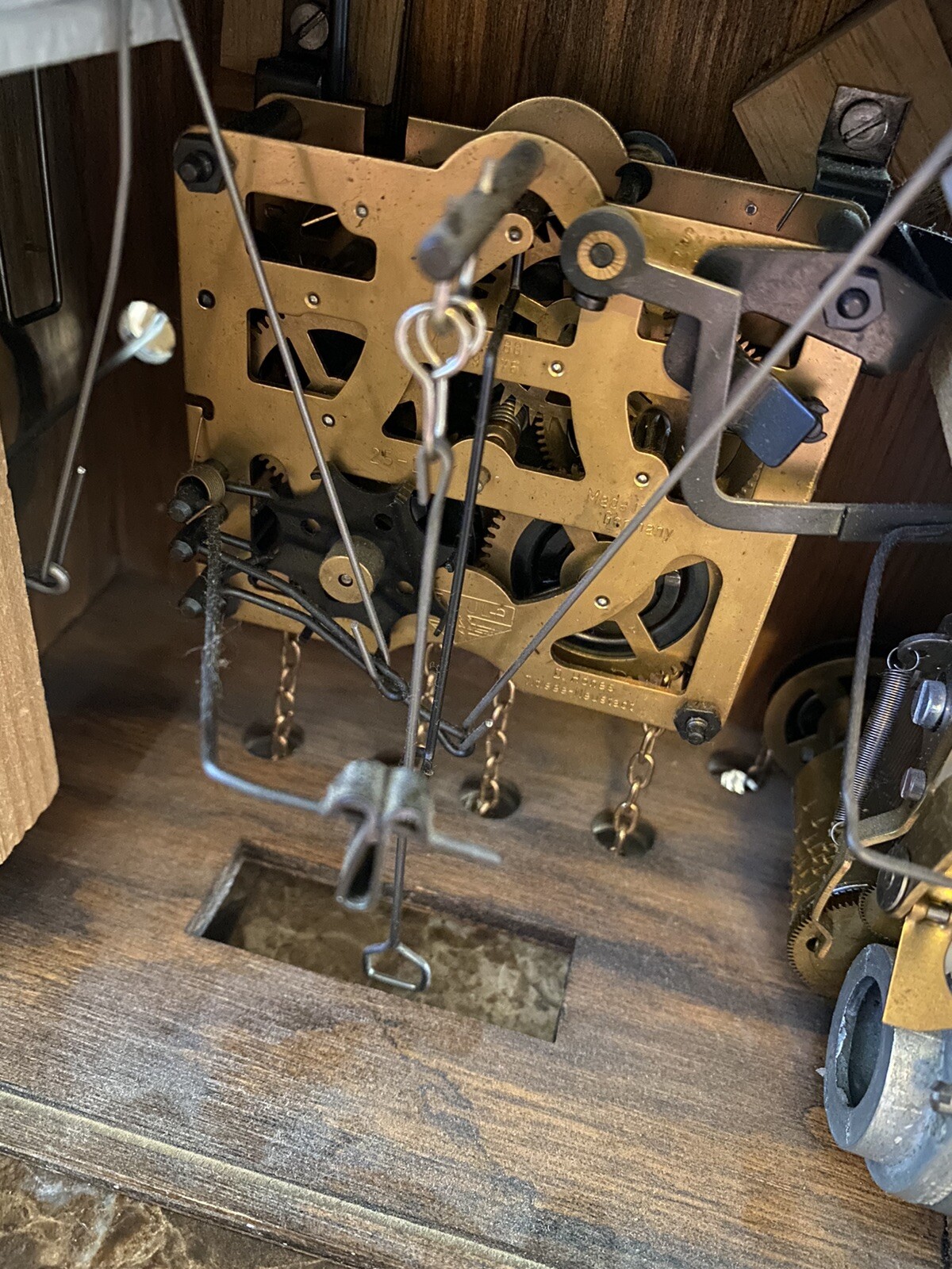 Regula Cuckoo Clock 25 D vintage Made in Germany Musical Chopping Wood ...