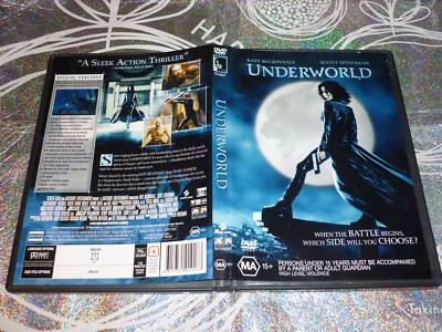 UNDERWORLD (DVD, MA15+) (P134660-5 / P139261-18 / 144262 A) | eBay
