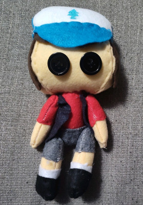 Dipper Pines (Gravity Falls) handmade custom animation cartoon plush | eBay