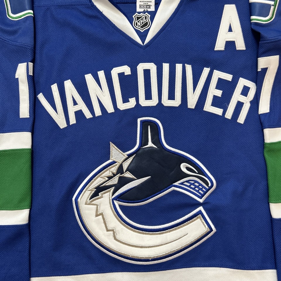 Vintage Vancouver Canucks Kesler Authentic NHL CCM Reebok Hockey Jersey ...