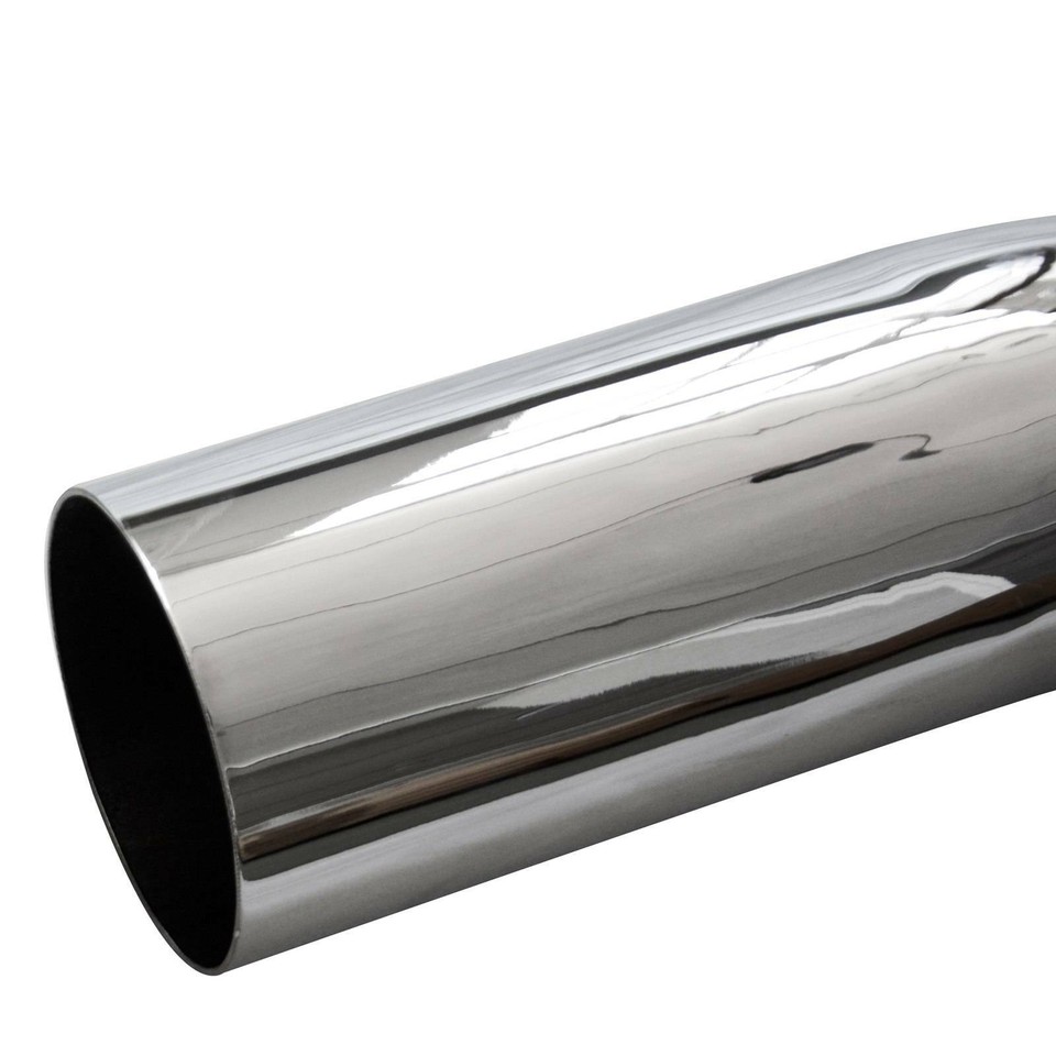 5 inch 5" OD/OD Chrome 45 Degree Exhaust Elbow Tube Pipe 12" Arms 12 ...