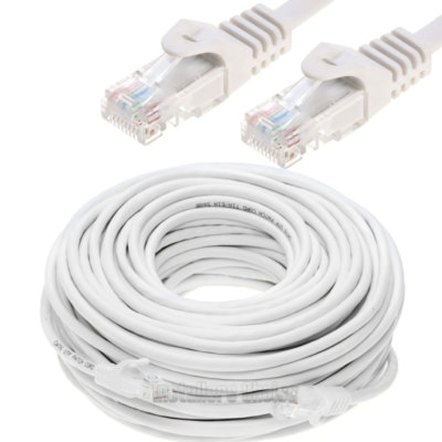 CAT5 CAT5E Ethernet Lan Network Cable 5ft 15ft 25ft 30ft 50ft 100ft ...