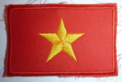 Flag Patch - National Vietnam Army - VC - Viet Cong - NVA - Vietnam War ...