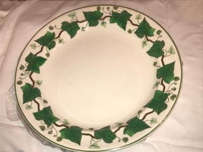 Wedgwood Etruria Barlaston Napoleon Green Ivy Queensware 14" Large ...