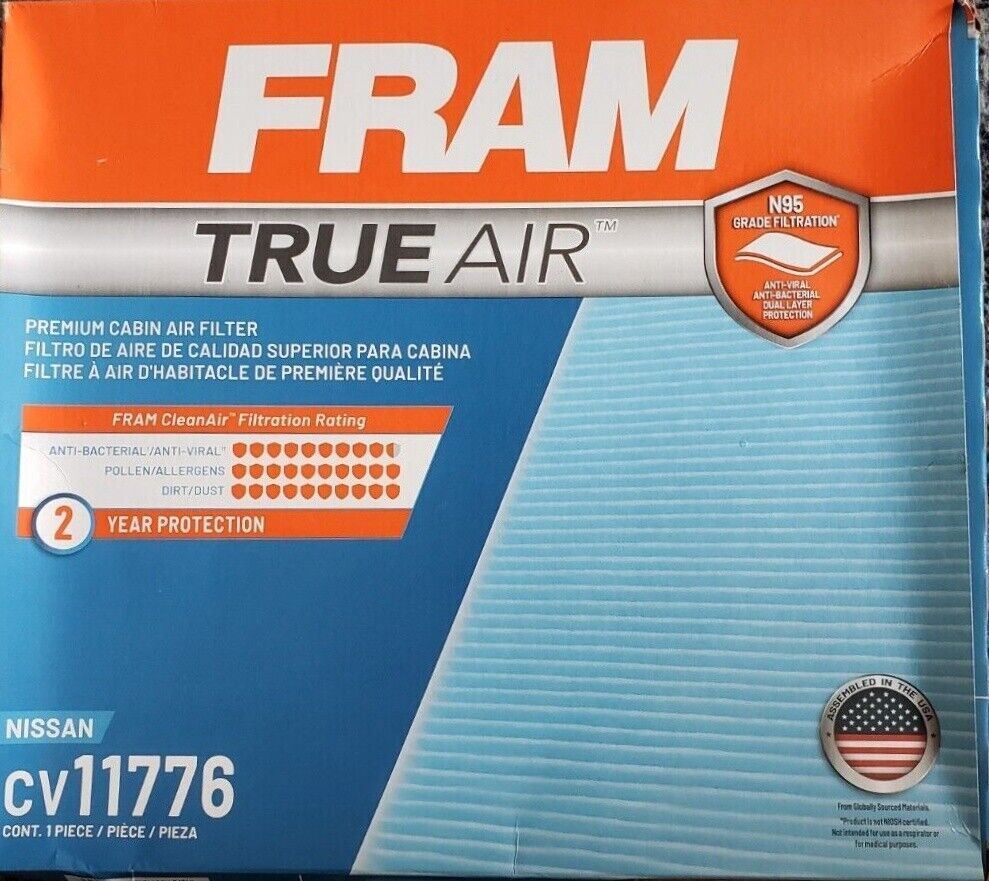 Cabin Air Filter Fram CF11776 for sale online | eBay
