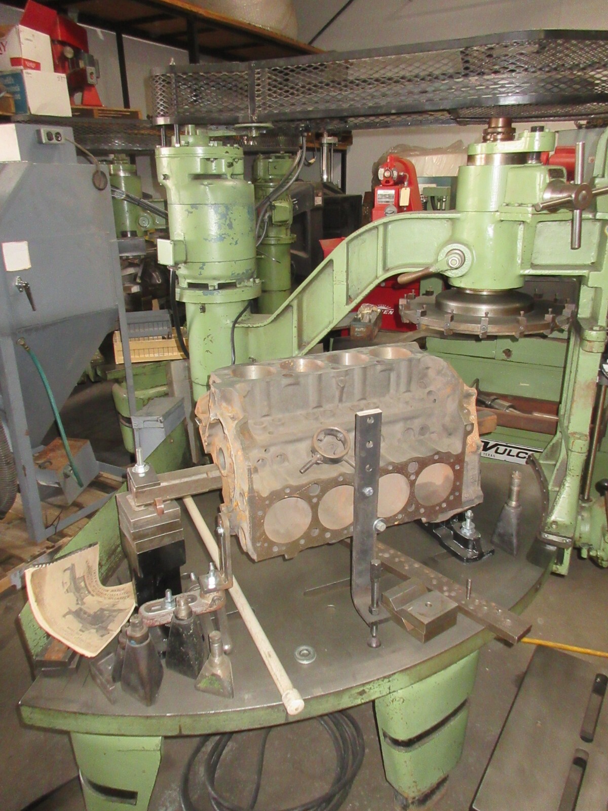 Storm-Vulcan #85B Head & Block Milling Machine-USED, nt Rottler, Winona ...