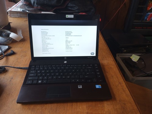 HP ProBook 4420s Laptop Computer Intel i3 CPU M 350 @ 2.27 GHz 4 Gb No ...