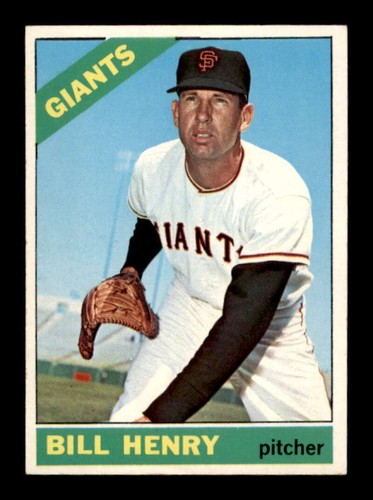 1966 Topps #115 Bill Henry EX/EX+ Giants 557986 | eBay