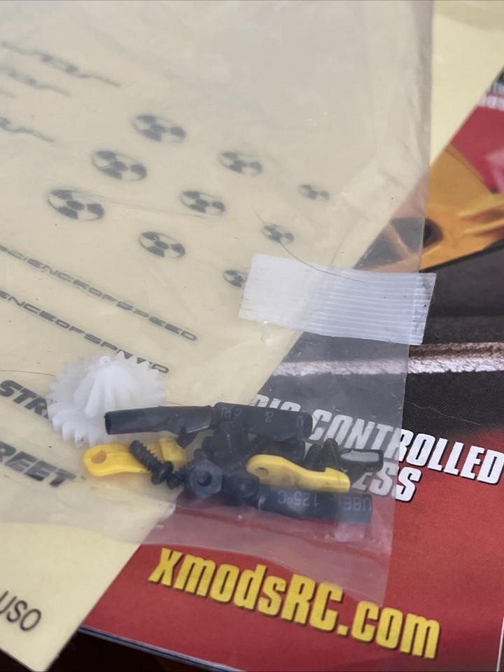 Vintage Xmods Acura Honda NSX Yellow Stock RC Car ~ READ ~ BEING SOLD ...