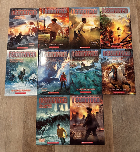 I SURVIVED Series Lot Of 10 Books By Lauren Tarshis Scholastic ...