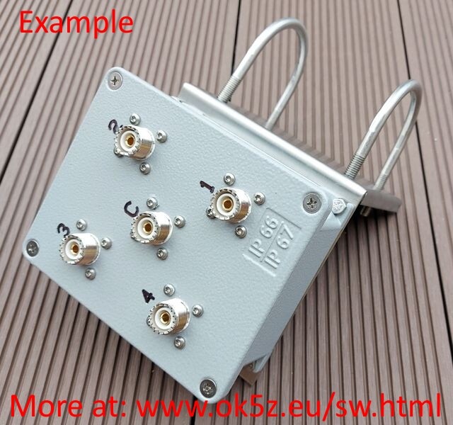 KIT 4:1 remote antenna switch DIY cheap SO-239 KIT | eBay