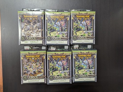 Warmachine OOP Cryx Miniatures Lot 6 Boxes/8 Blisters | eBay