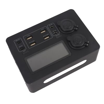 12V Mini Power Box Ports Portable Power Station for SUVs Boats Yachts ...