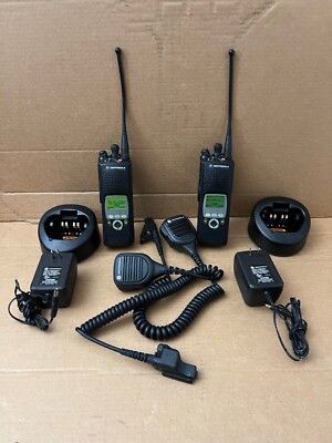 2 MOTOROLA XTS5000 P25 Police EMS Radio's talk to each other Scan all ...