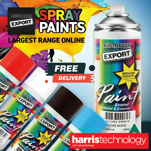 Australian Export 250g Aerosol Spray Export Paint Silver 250gm Large ...