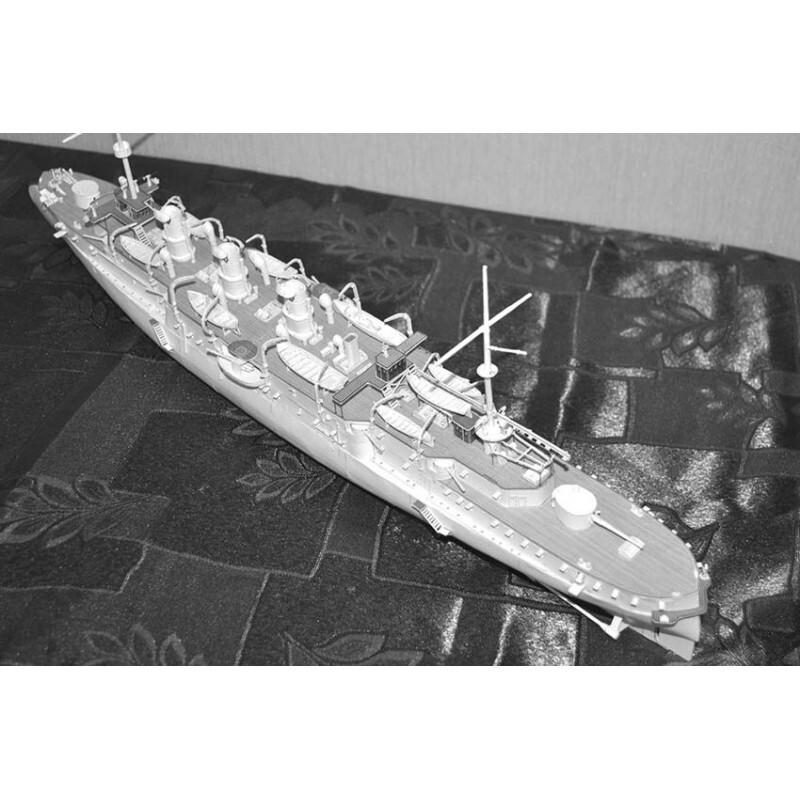 OREL 284 1/200 Armoured cruiser Pothuau France, 1897 Paper model kit | eBay