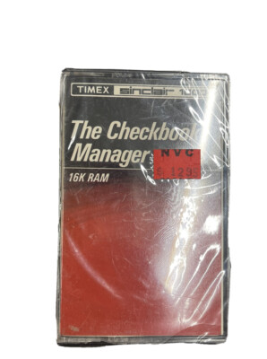 The Checkbook Manager Game Sinclair ZX81 Timex 1000 & 1500 computer RARE NEW | eBay