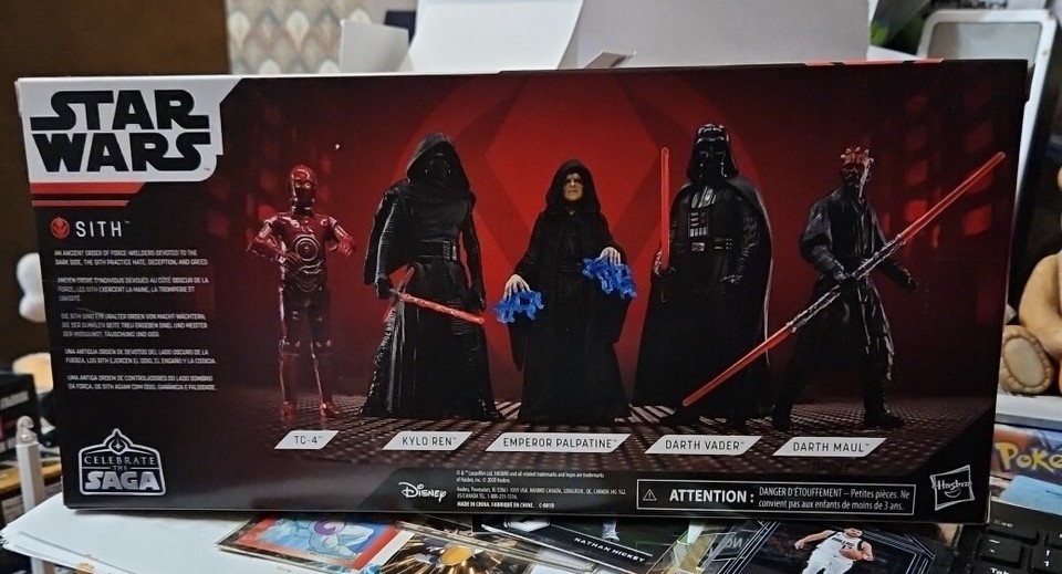 Hasbro Star Wars Celebrate the Saga: The Sith (2020). Factory Sealed. 5 ...