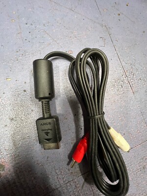 OEM 6FT RCA AV TV Audio Video Stereo Cable Cord For PlayStation PS1 PS2 ...