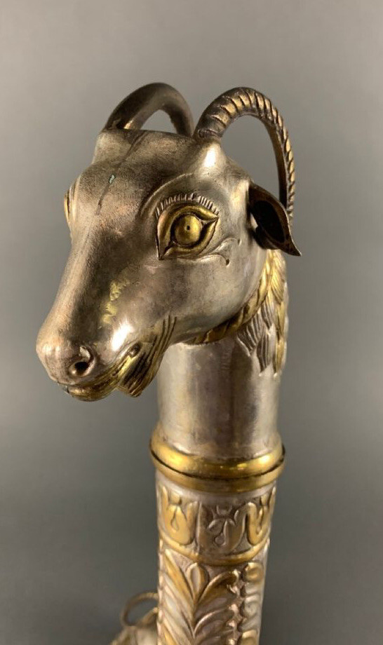 ANTIQUE MUGHAL INDIAN SOONTA CEREMONIAL MACES STAFF Scepter Mughal ...