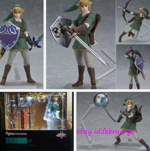 Game The Legend of Zelda: Twilight Princess Link Action Figure In Stock ...