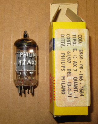 - Philips Tube 12AX7 ECC83 Milano New ( NOS ) Milano Valvola Nuova | eBay