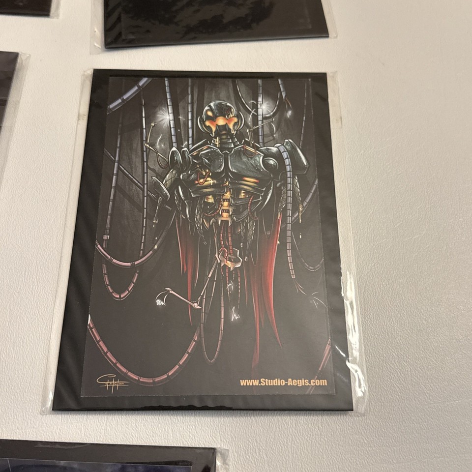 14 Gothic Fantasy Art Prints Lot Macabre Dragons Wolves Crimson Dames ...