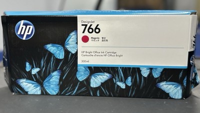 NiB HP DesignJet 766 Magenta Ink Cartridge P2V90A Exp. Sep 2025 | eBay