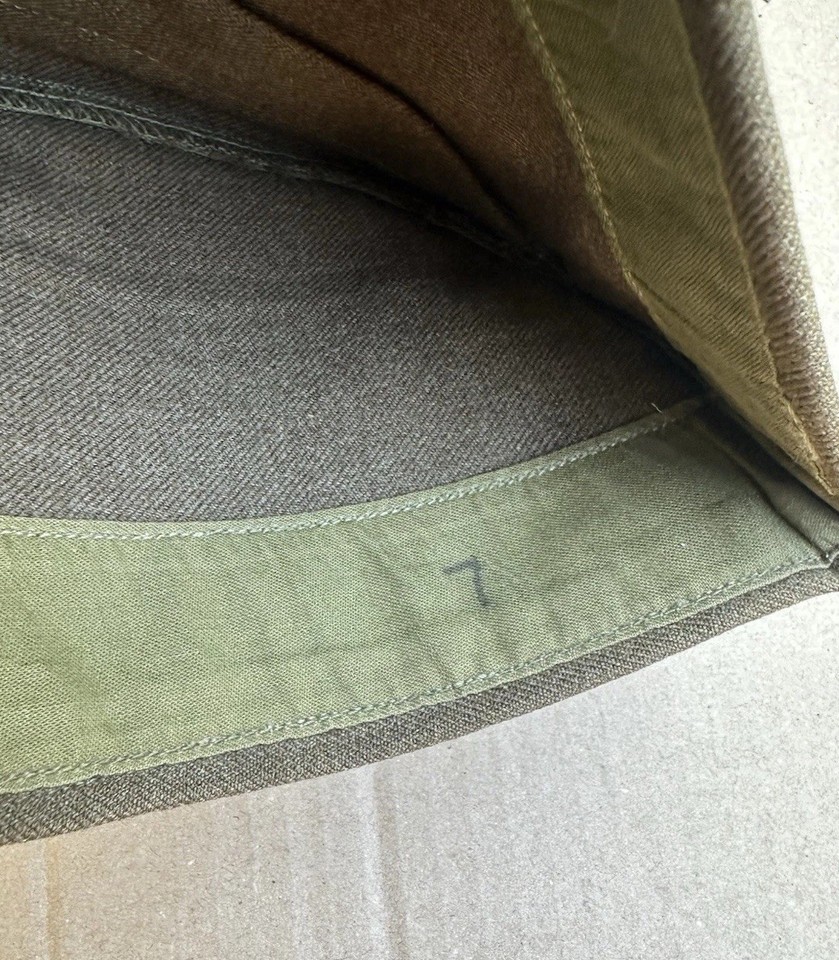 Original WWII US Army Garrison Cap Overseas Hat Size 7 | eBay