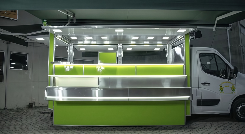 Custom Truck-Style Food Van – Fully Equipped Mobile Catering Unit | eBay UK