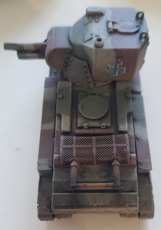 WW2 HAND PAINTED FINISHED BUILDS 5 TANKS MODEL LOT ITALERI TRUMPETER UM ...