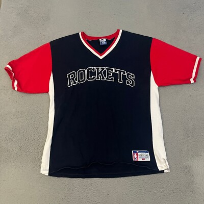 Champion Houston Rockets Mens Size XL Shirt Blue | eBay