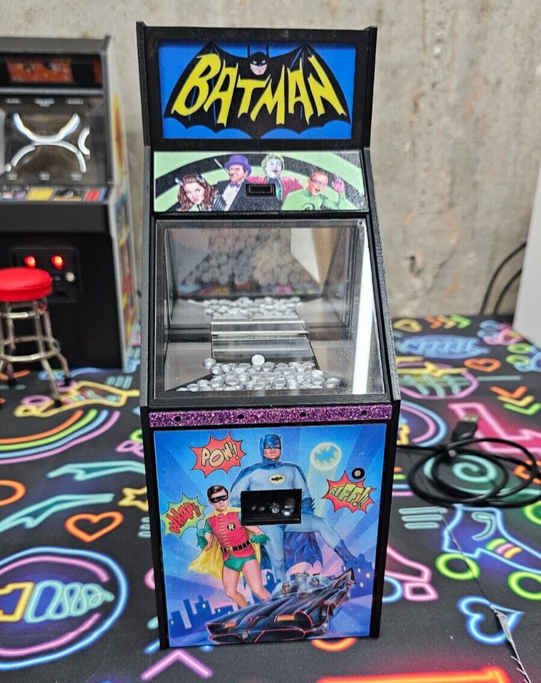 1:6 Scale Caped Crusader Themed Coin Pusher, Replicade / New Wave Toys ...