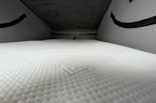 50mm Memory Foam Mattress Campervan Pop Top, 2 inch Elevating Roof Bed ...