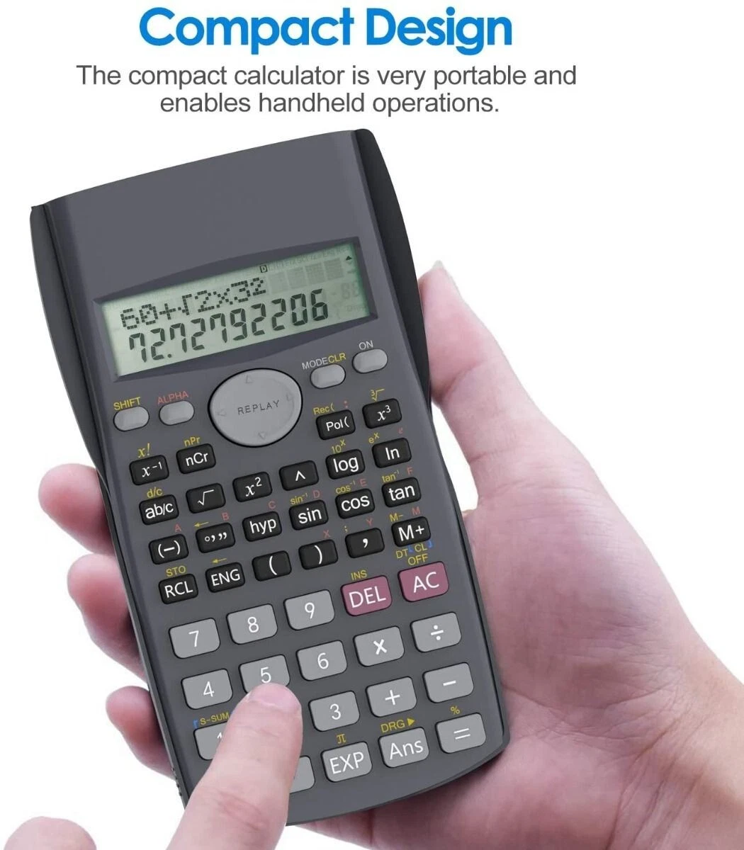 1Pc Electronic Scientific Calculator 12 Digits Electronic, 58% OFF