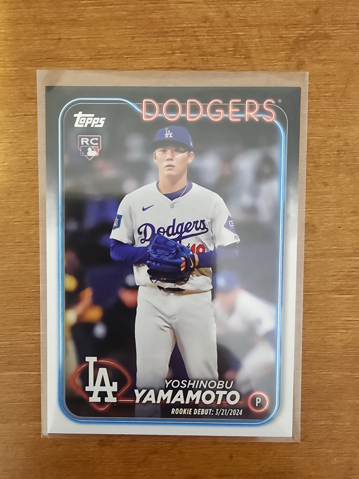 Yoshinobu Yamamoto - Rookie Debut - 2024 Topps Update Baseball card # ...