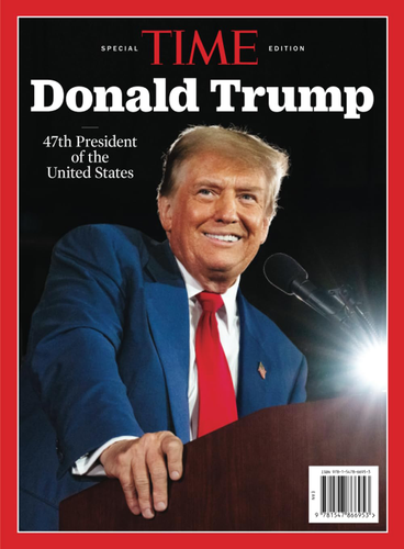 Donald Trump Time Magazine cover 47th President Metal Fridge Magnet 3x4 ...