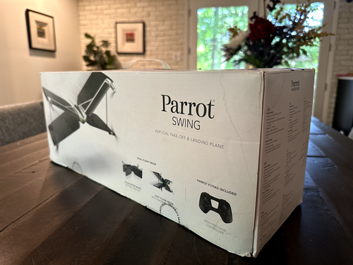 Parrot Swing with Flypad, Sealed in Box. | eBay