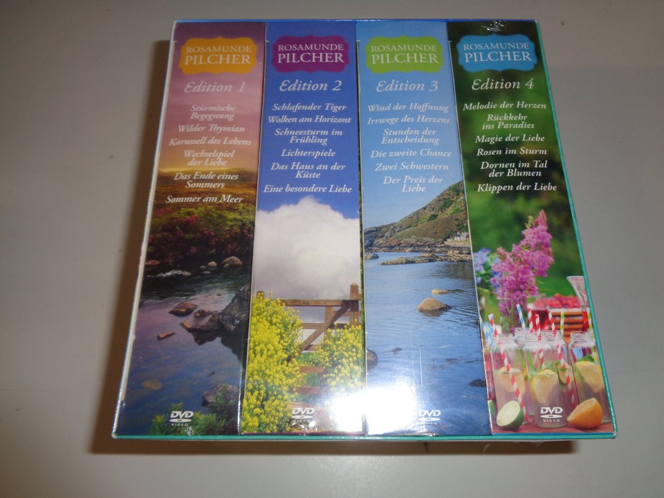 DVD Rosamunde Pilcher Edition 1 - 4 / 24 Filme - 12 DVDs ZDF Herzkino ...
