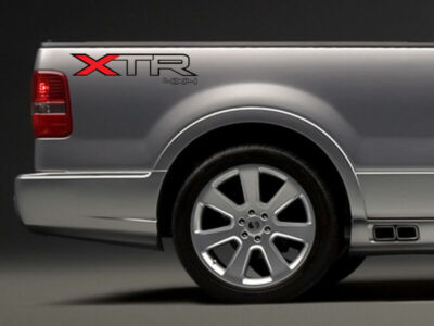 XTR truck decals stickers for 2009-2011 Ford F150 side bed decal x 2 BK ...