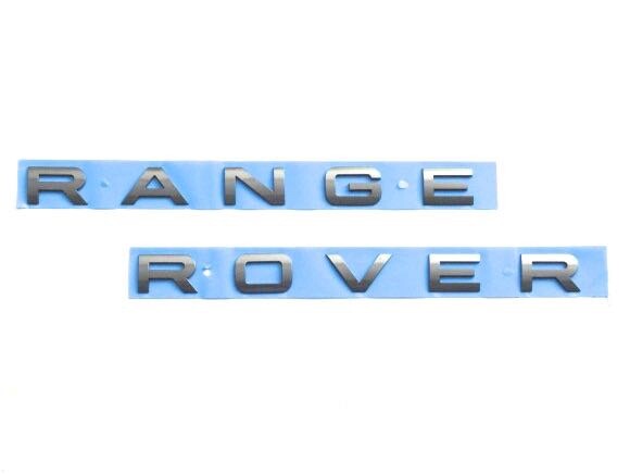 Genuine New Shadow Atlas RANGE ROVER TAILGATE BADGE Boot For Velar L560 ...