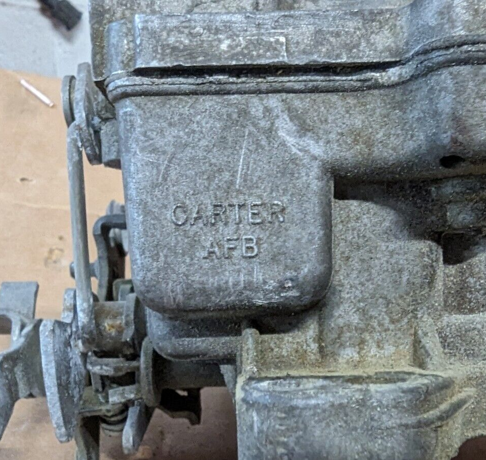 CARTER AFB 4 BARREL CARBURETOR 1969 MACH 1 MUSTANG!!! WILL FIT MANY ...