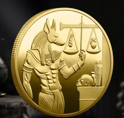 Egyptian Ancient Goddess Of Egypt Isis Collectible Commemorate Coin ...